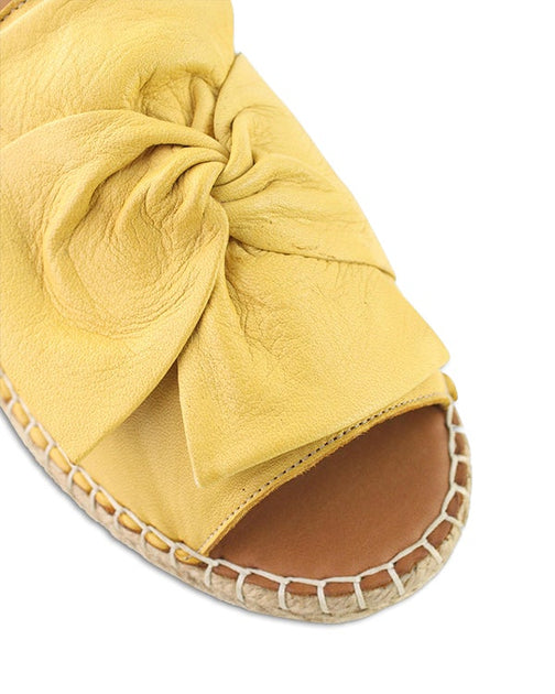 KALMIA SLIDE - YELLOW – Ms.H Lifestyle